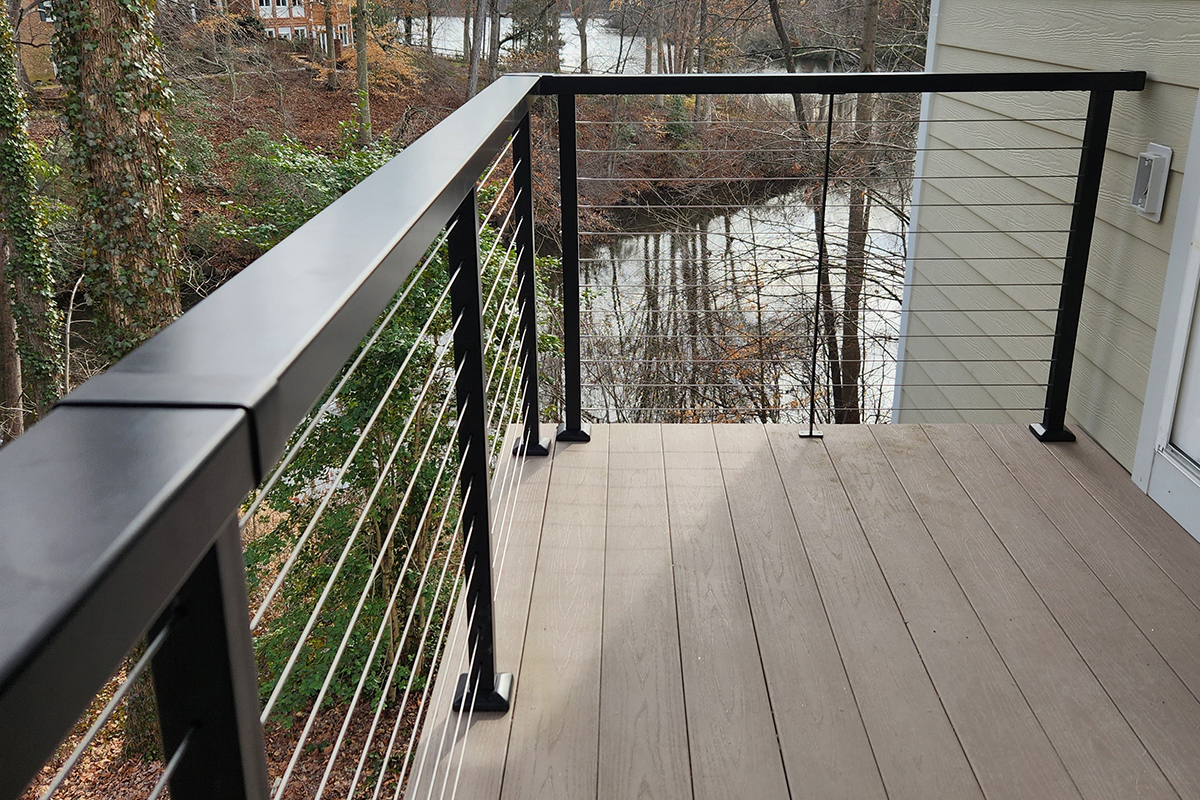 Easy to install cable railing system - QUALIFIED REMODELER