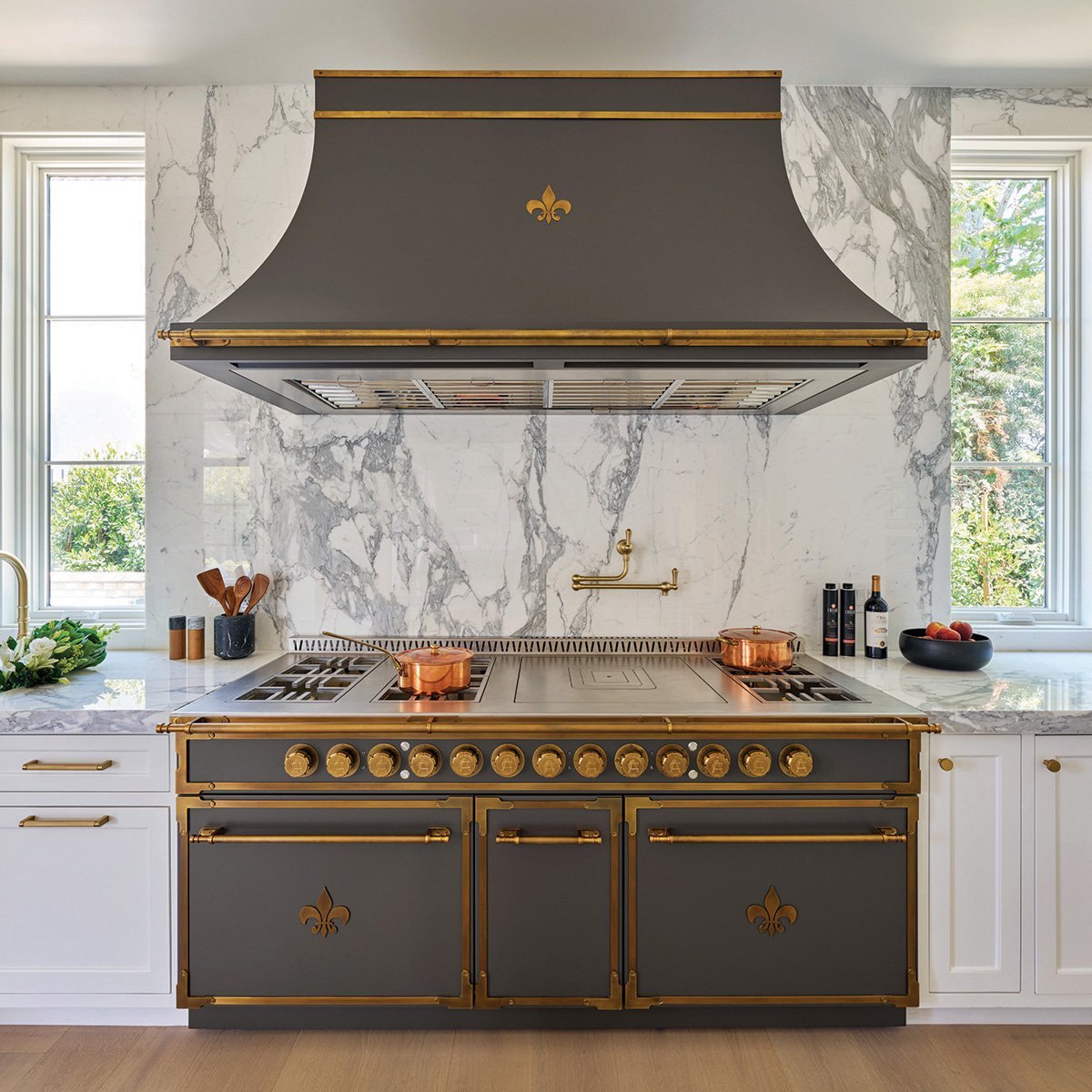 Professional-Grade Custom French Cooking Ranges - Kitchen & Bath Design ...